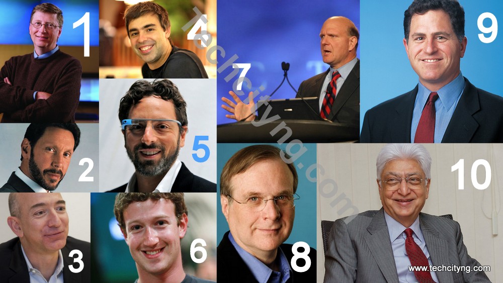 Top Ten Tech Billionaires in the World - TechCity