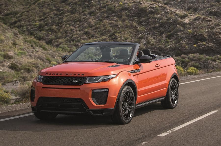 Land Rover unveils first Convertible Range Rover SUV - TechCity